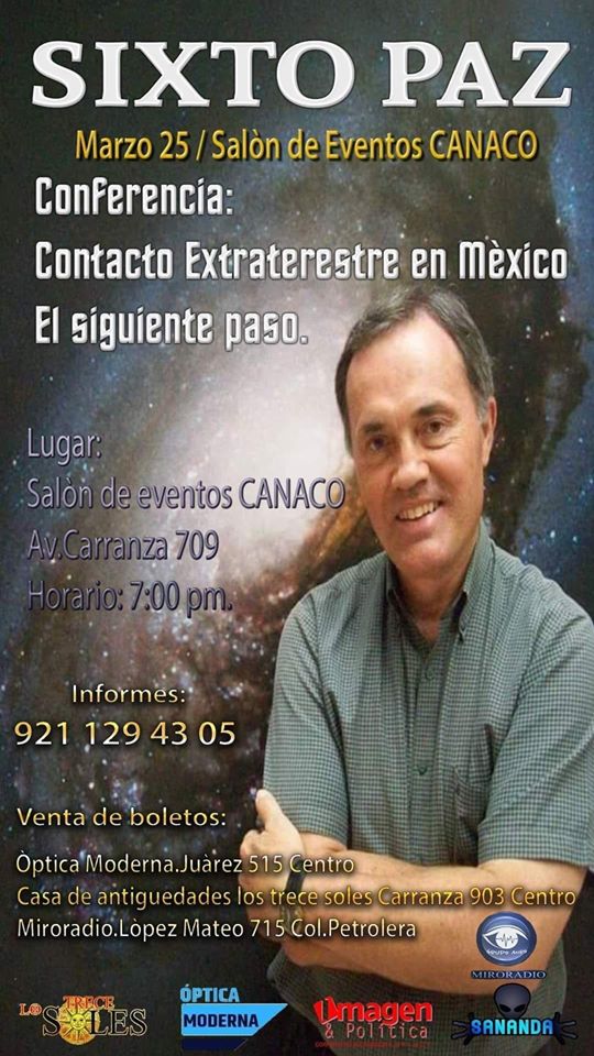 Agenda de Sixto Paz Wells