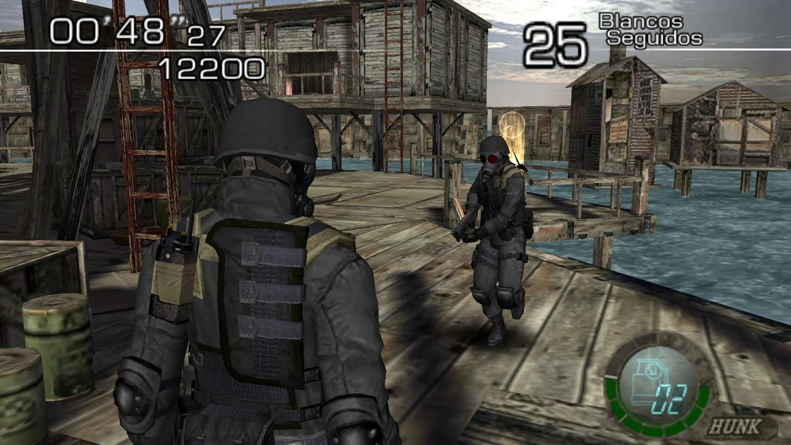 GabrielGantz Resident Evil 4 Modding : Hunk + Custom TMP por Luis Sera