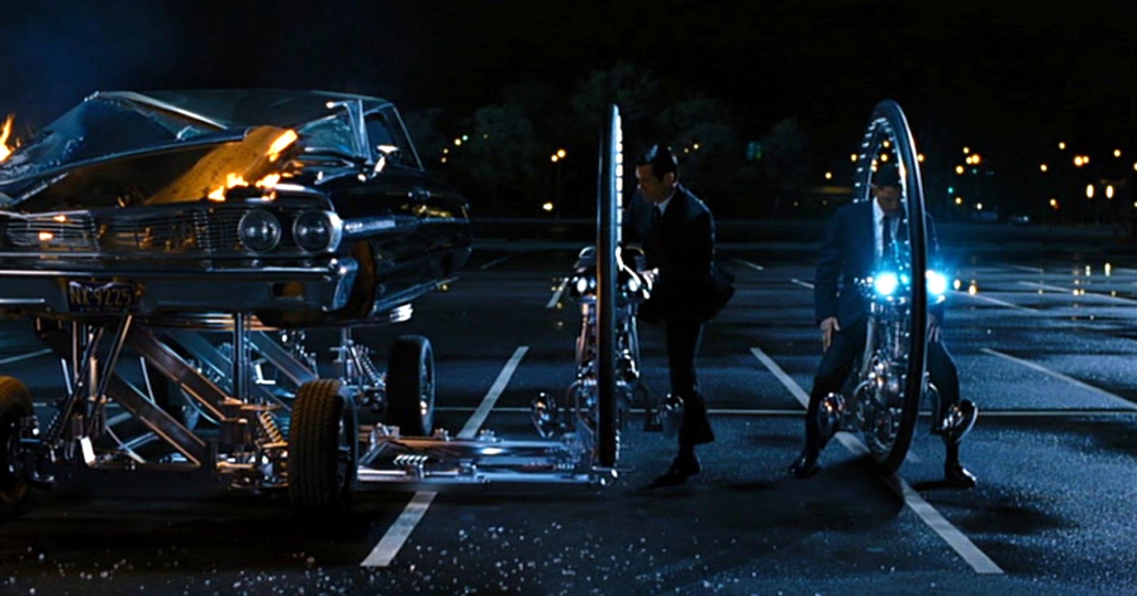 Just A Car Guy: Men In Black 3, the motor wheels, the cars of the 1969 ...