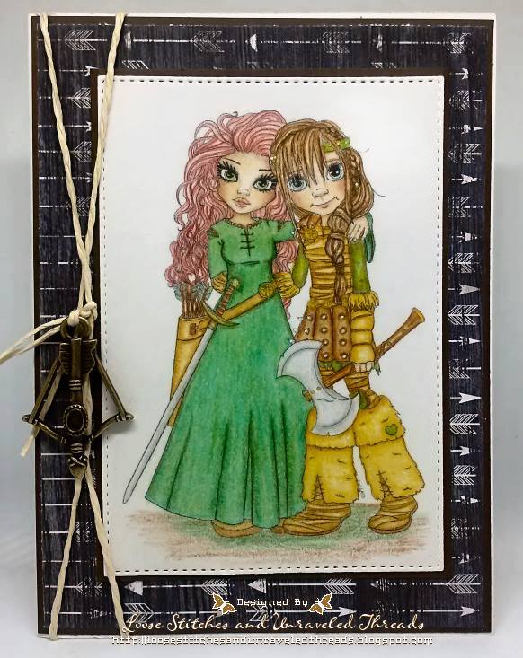 Let's Craft and Create: Challenge #123 enTWINEd & #122 & Winners