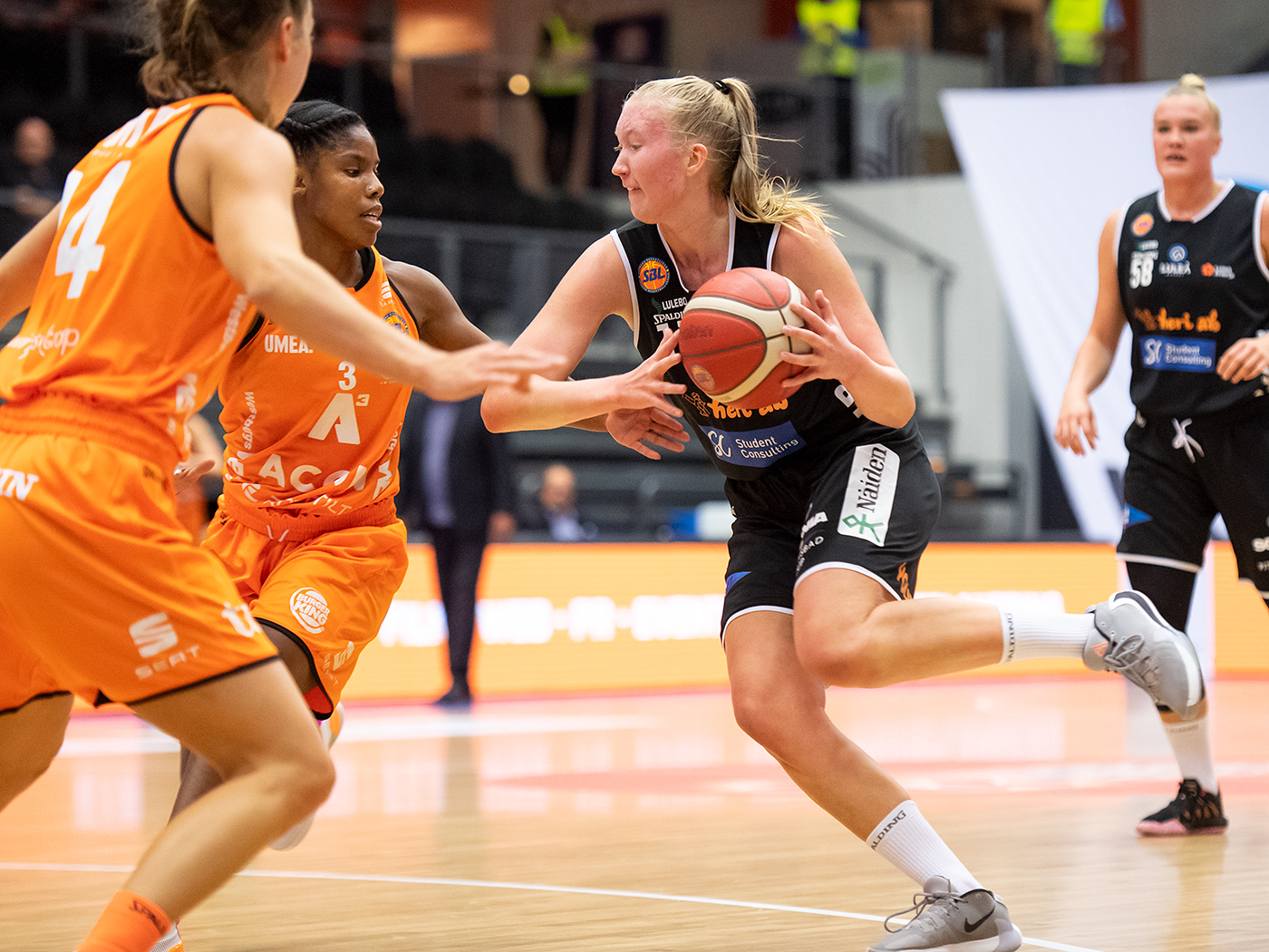 Ola Norén: Luleå Basket mot A3 Basket i Basketligan Dam