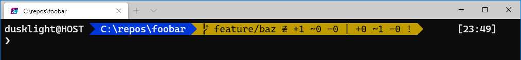 Dusklight Blog Git Bash Prompt Showing Date And Time On Windows