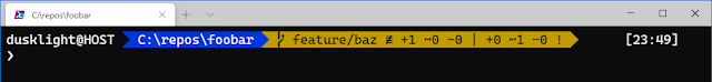 Dusklight Blog Git Bash Prompt Showing Date And Time On Windows