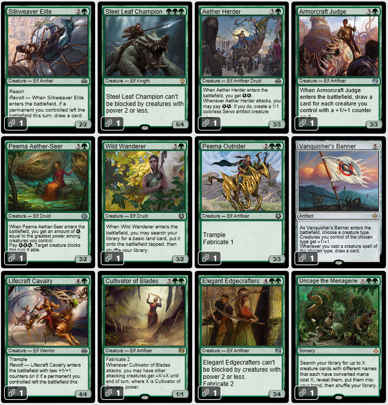 Magic the Gathering Adventures: Brawl Marwyn Elf Tribal Deck