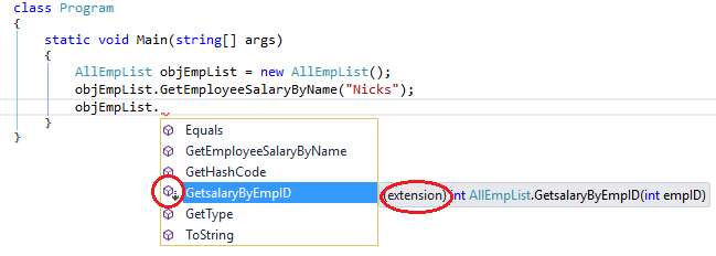 Extension Method In C# With Live Scenario Examples ~ Guruji Point ...