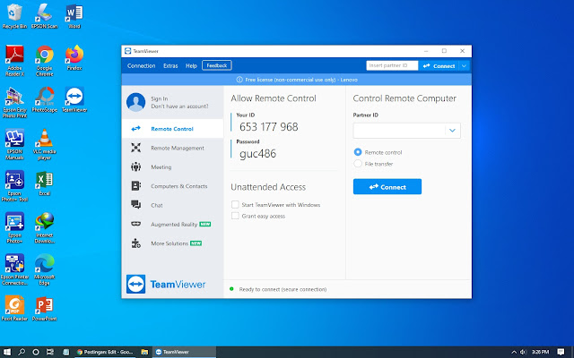 Cara Menggunakan TeamViewer Di PC (Personal Computer) Atau Laptop ...