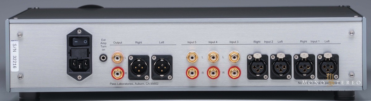 NEW PASS LABS XP-12 SINGLE CHASSIS LINE LEVEL PREAMPLIFIER – M & S ...