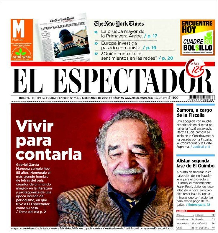 EL ARTE DE LEER: COLABORACIÓN PARA «EL ESPECTADOR»