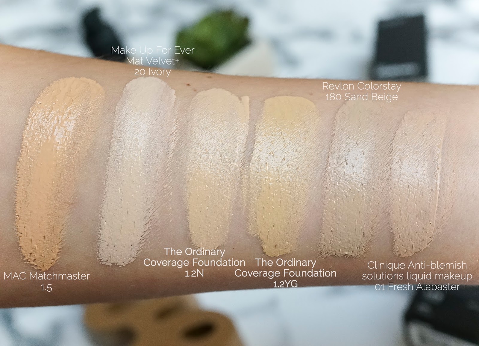 The Ordinary Coverage Foundation - Review & Swatches - Glamorous MakeUp