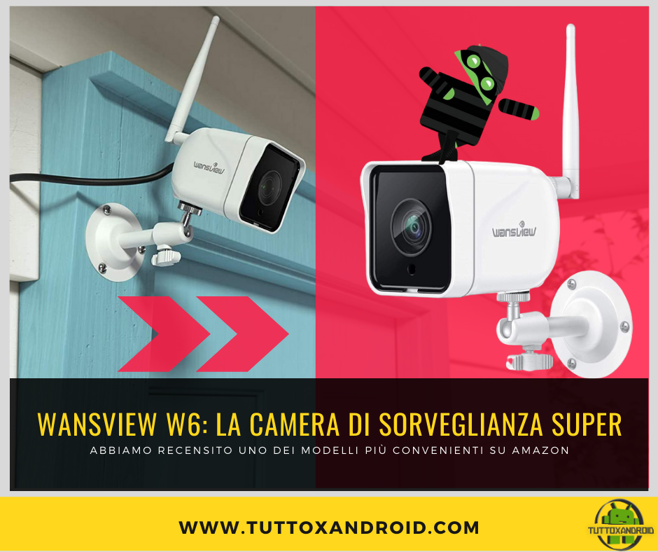 Recensione Wansview W6: telecamera di sorveglianza economica e ...
