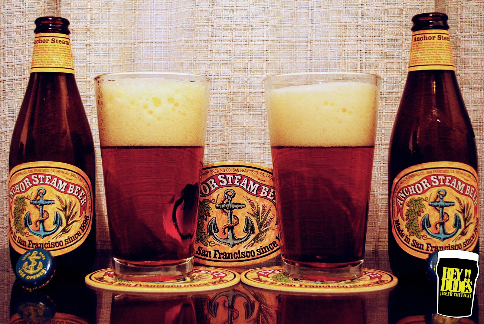 Anchor Steam Beer | Estados Unidos | HeyDudes | Salve la Cerveza