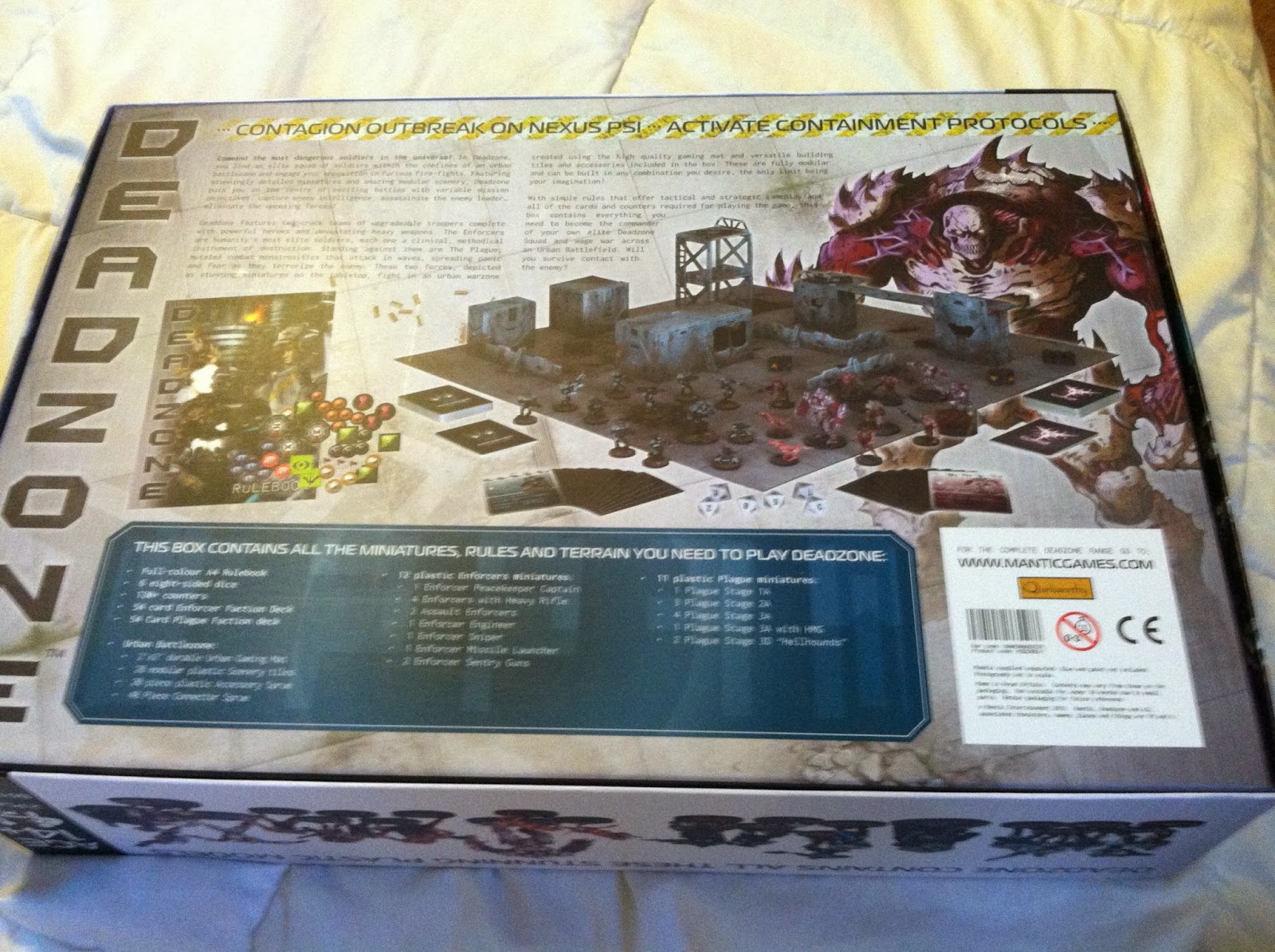 Miniature Painter Part-time Gamer: Mantic Games Deadzone Kickstarter - An Unboxing