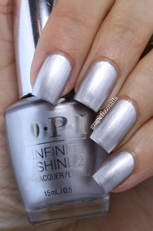 Grape Fizz Nails: OPI Infinite Shine Summer Collection 2015