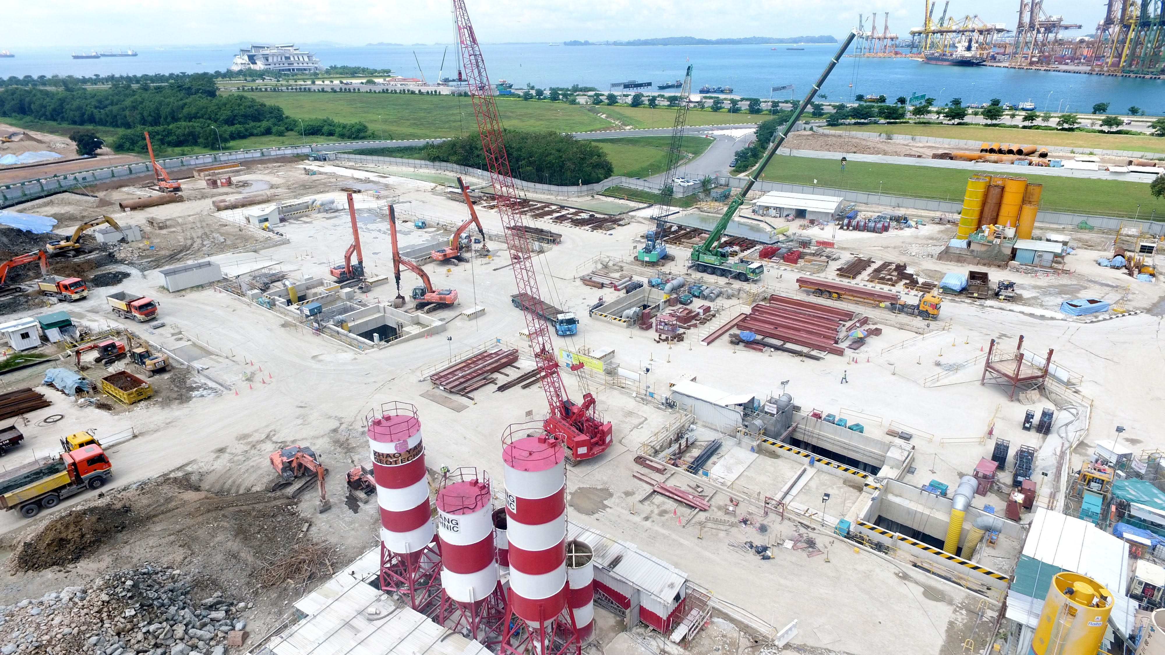 Thomson Line Construction: Marina Bay Cast
