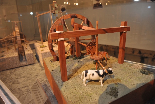 Ancient Hellas back up: Water-Driven Wheel, 250 BC