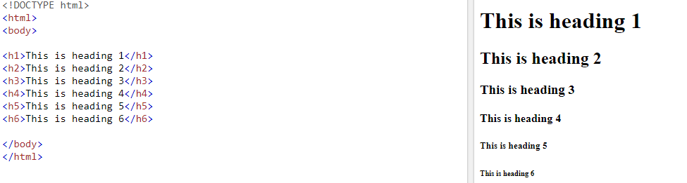 advanced html tags list with examples pdf