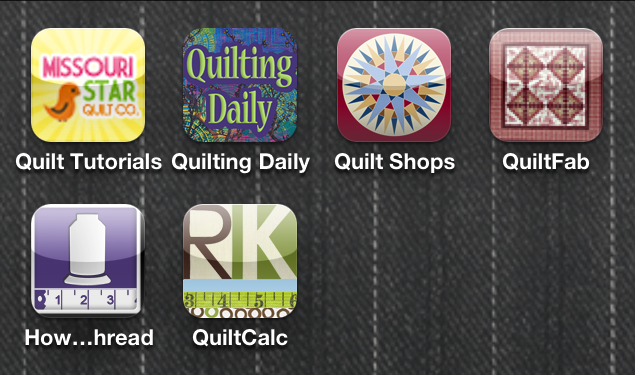 Sew Many Ways...: Great Quilting Apps For Your Smart Phone...