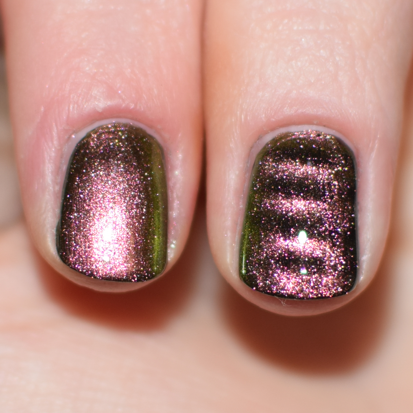 Born Pretty Chameleon Magnetic Nail Powder // Swatch & Review + Demo ...