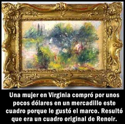 Mujer descubre cuadro muy valioso | Sobaco Global