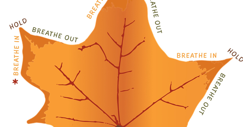 Fall Leaf Deep Breathing Exercise {Free Printable Poster Included ...