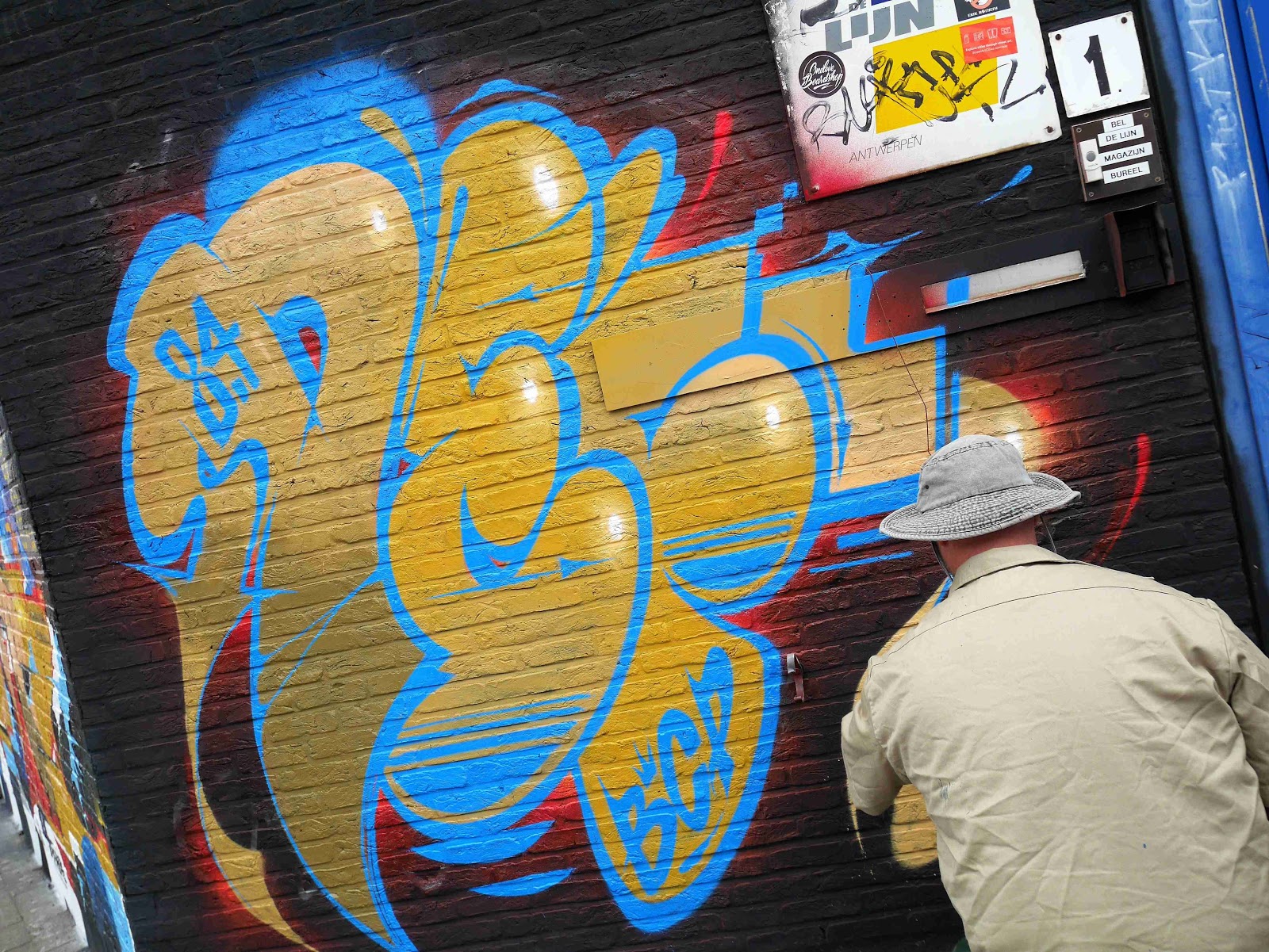 DEFO BY DEFO X MEETING OF STYLES ANTWERP BELGIUM 2019 Art on Train