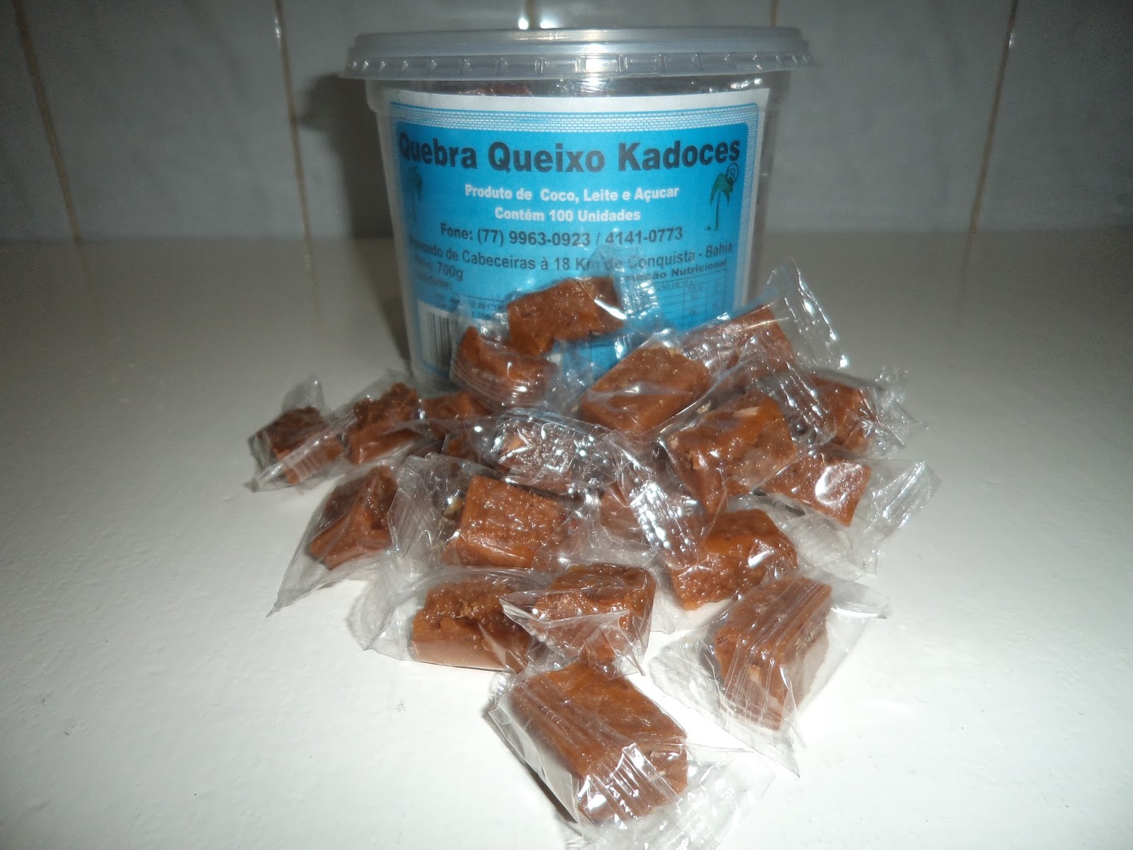 SABORES DOCES E VARIEDADES: QUEBRA QUEIXO PEQUENO