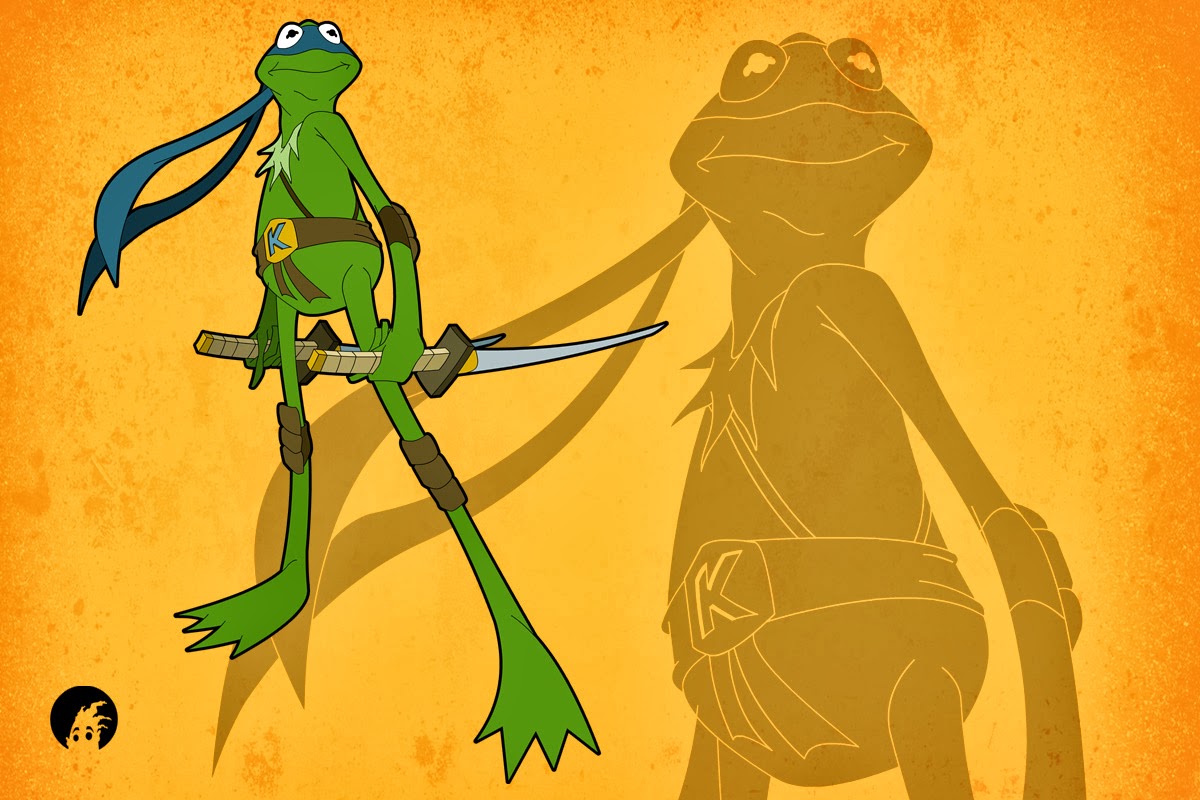 COMIC FICTION details: NINJA KERMIT