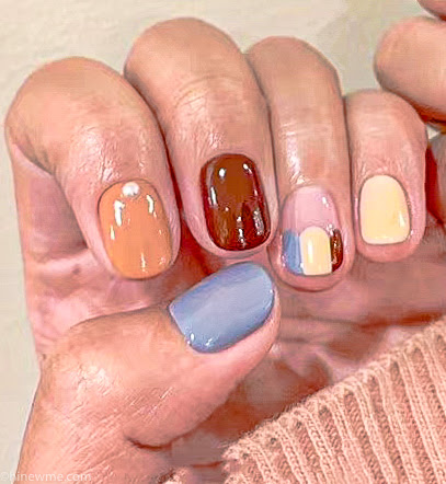 50 Nail Design Ideas-Monochrome style, come to see our collection - HiArt