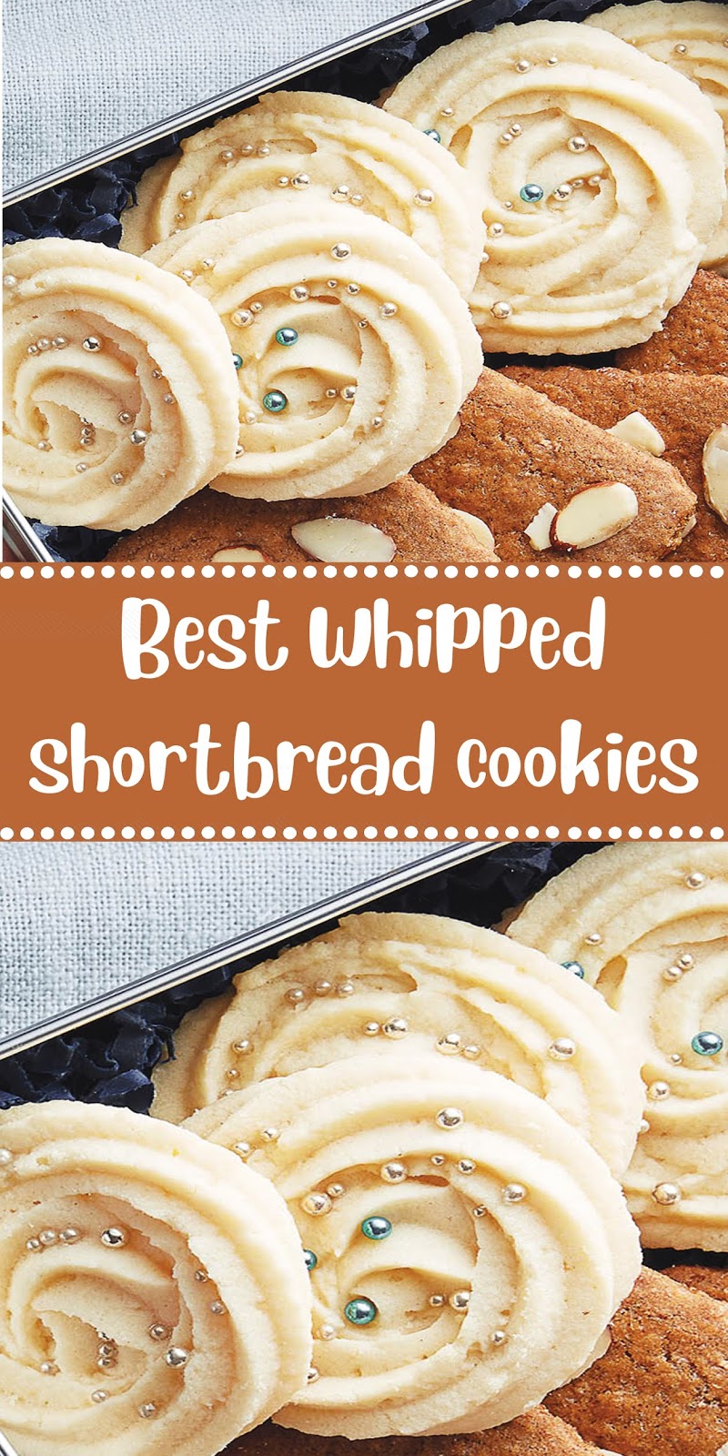 Best Whipped shortbread cookies - Jolly Lotus