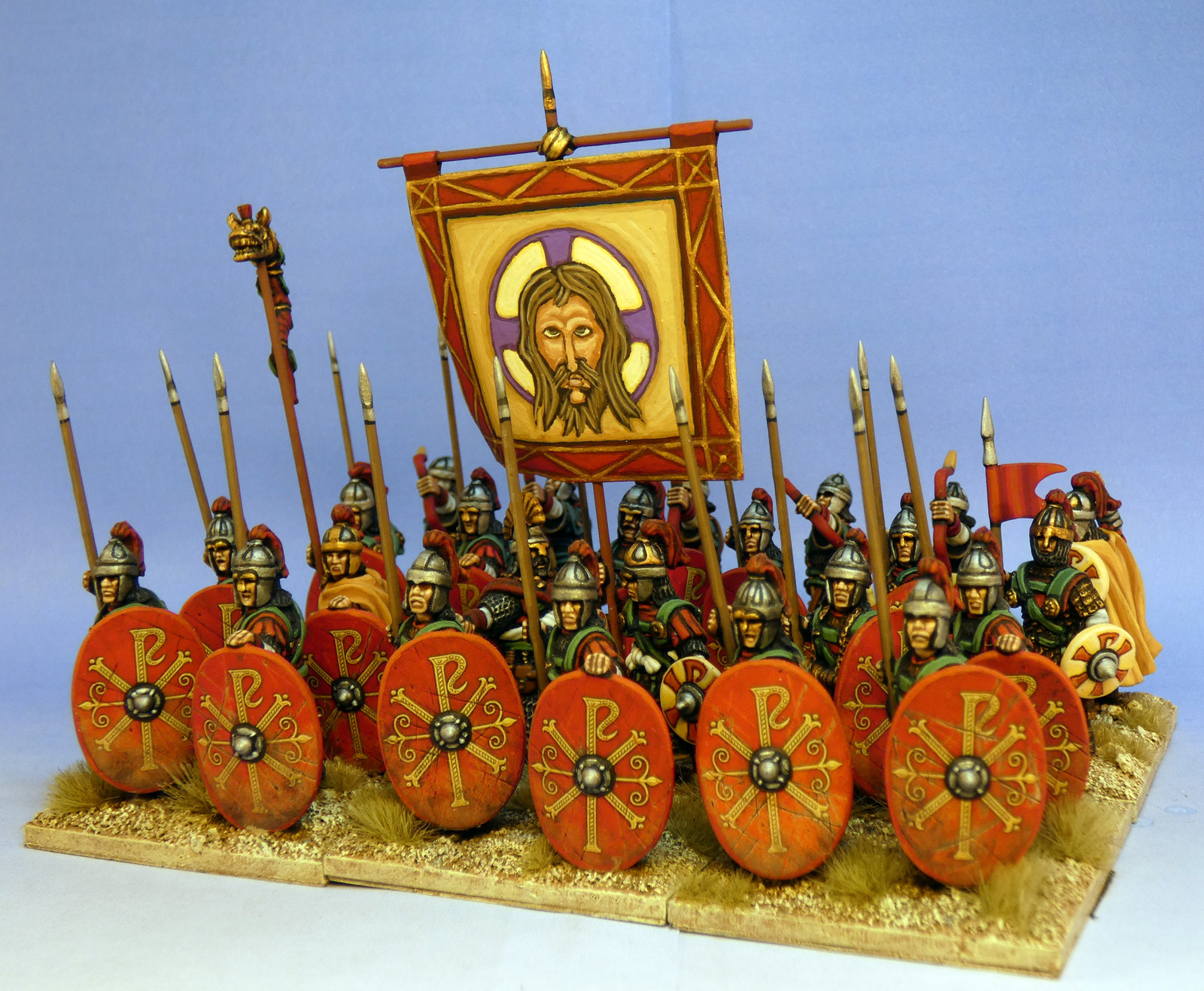 Just Add Water: Aventine Byzantine Heavy Infantry/Dismounted Bucellarri ...