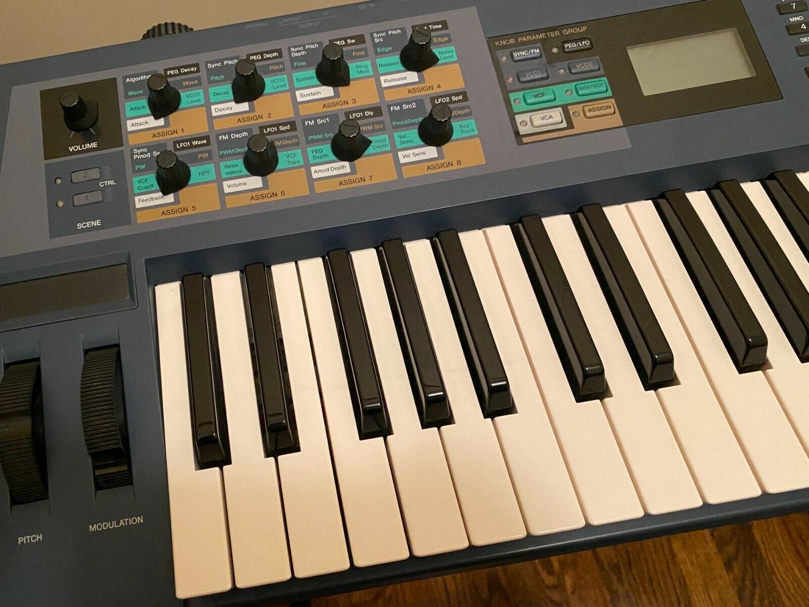 MATRIXSYNTH: YAMAHA AN1x Virtual Analog Physical Modeling Synthesizer