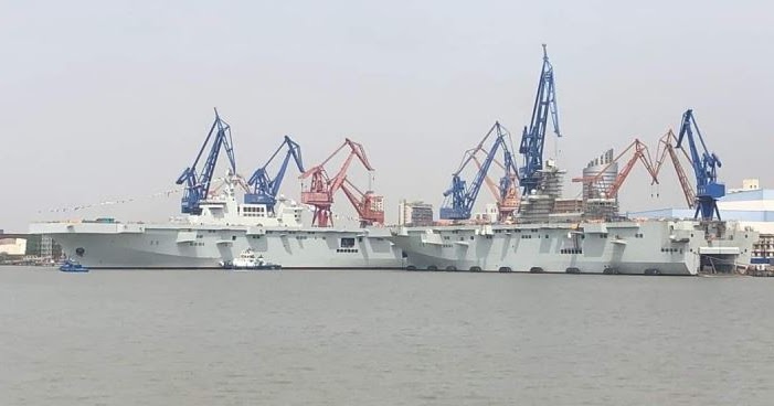 Military and Commercial Technology: China’s second Type 075 amphibious ...
