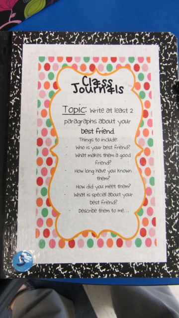 Fourth Grade Flipper: Tried It Tuesday (Shared Writing Journals!)