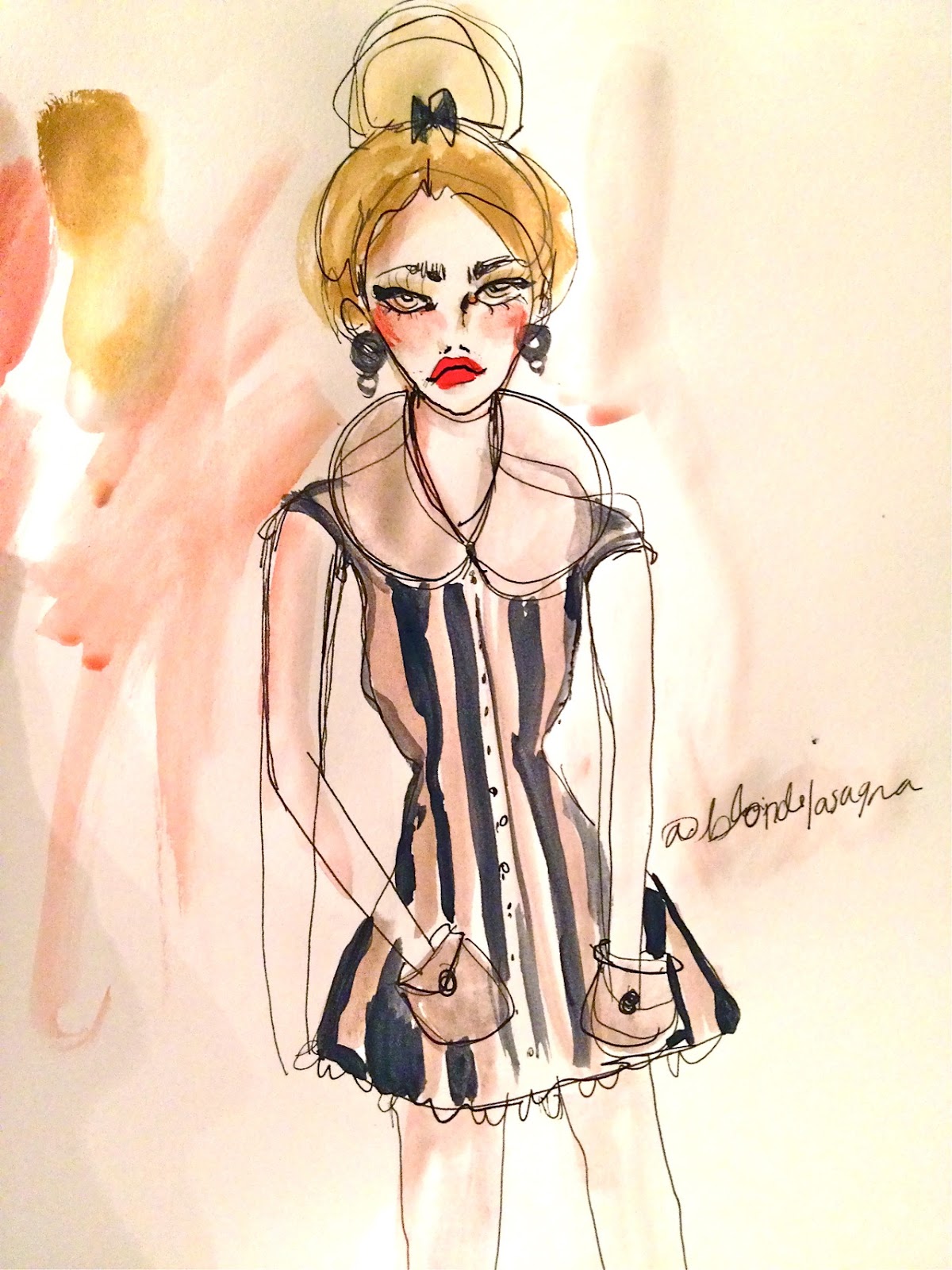 The Times New Roman: Gallery Girls: The Sassy Artwork of Blonde Lasagna