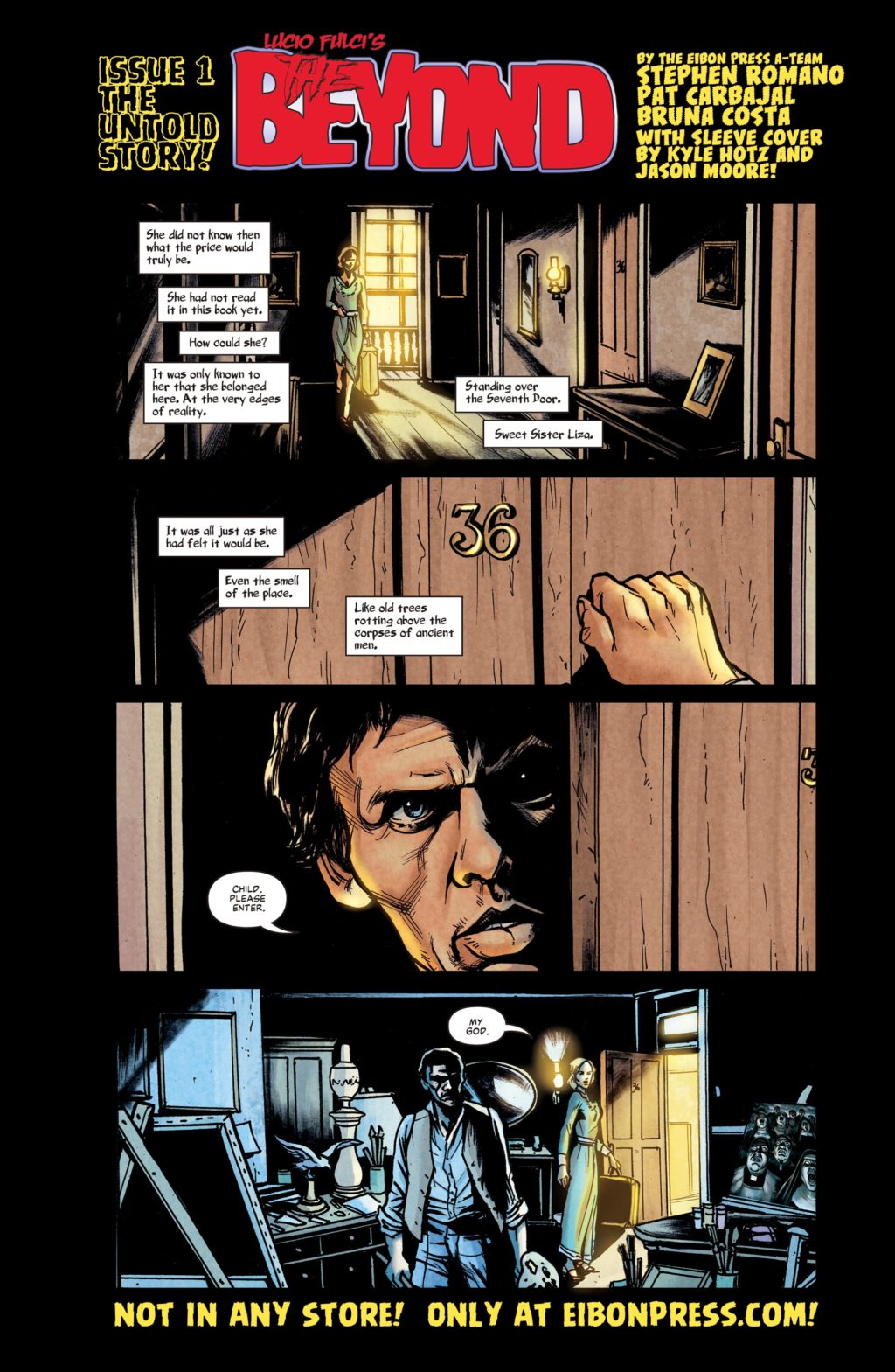 ADAPTACIÓN AL CÓMIC DE "EL MÁS ALLÁ" - IMAGENES Y TRÁILER