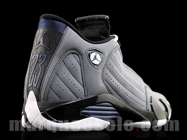 En Tha Realm Of Madness: Air Jordan 14 Light Graphite/Midnight Navy-Black