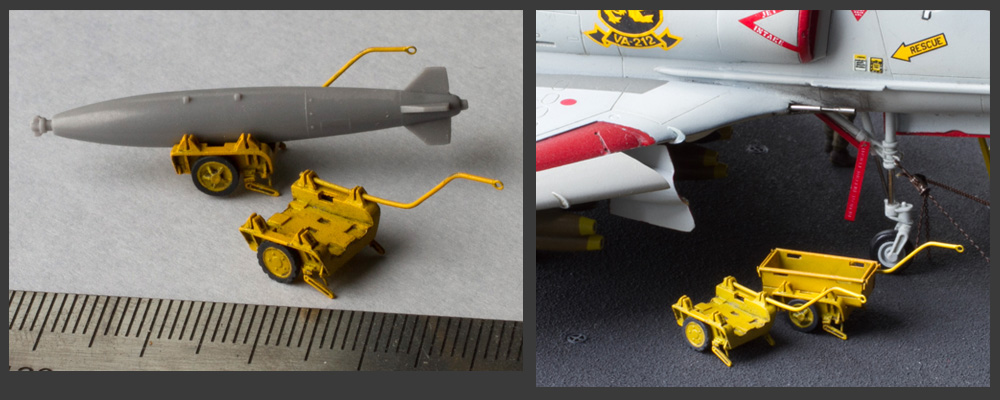 AlexS Scale Aircraft Modelling: U.S. Navy Munitions Carts & Trailers