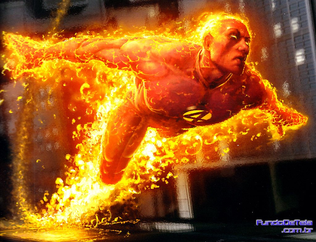 Blog dos Super Heróis: Tocha Humana