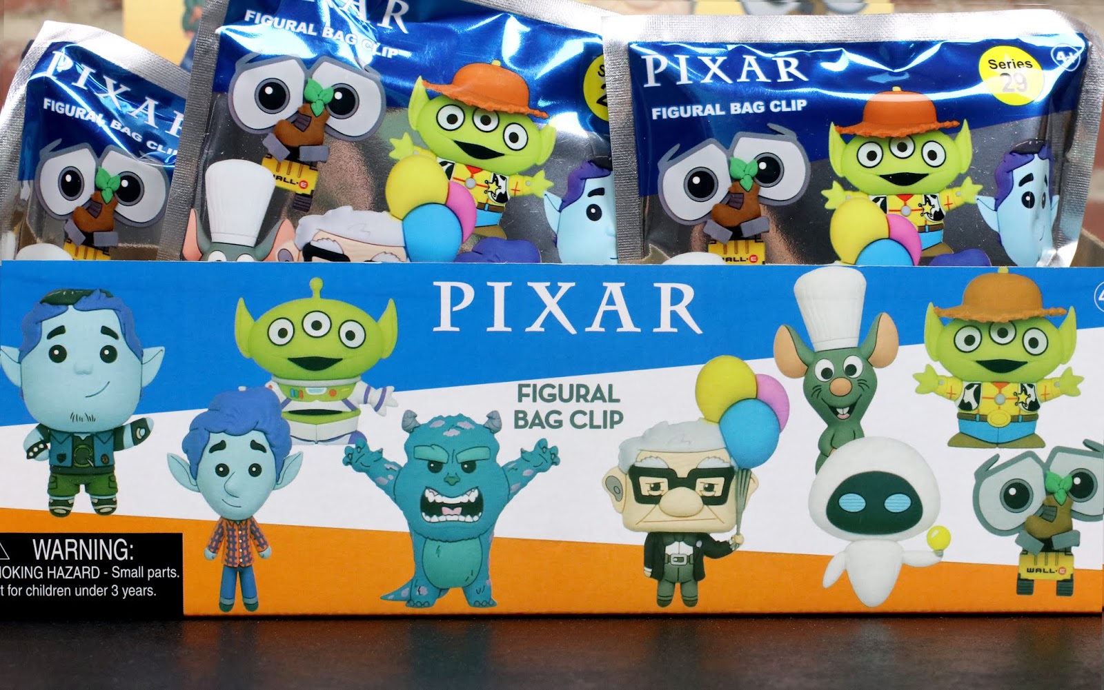Dan the Pixar Fan: PIXAR Figural Bag Clip Mystery Pack Collection (from ...