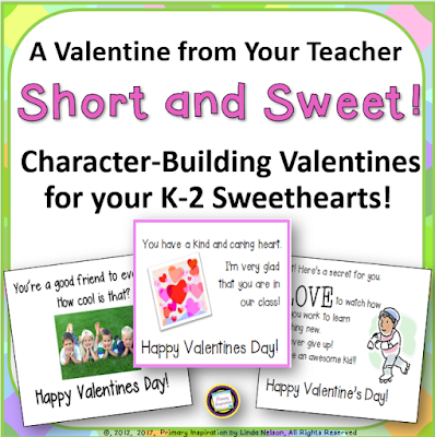 Primary Inspiration: Sending Valentines to Honor Kindness and Character