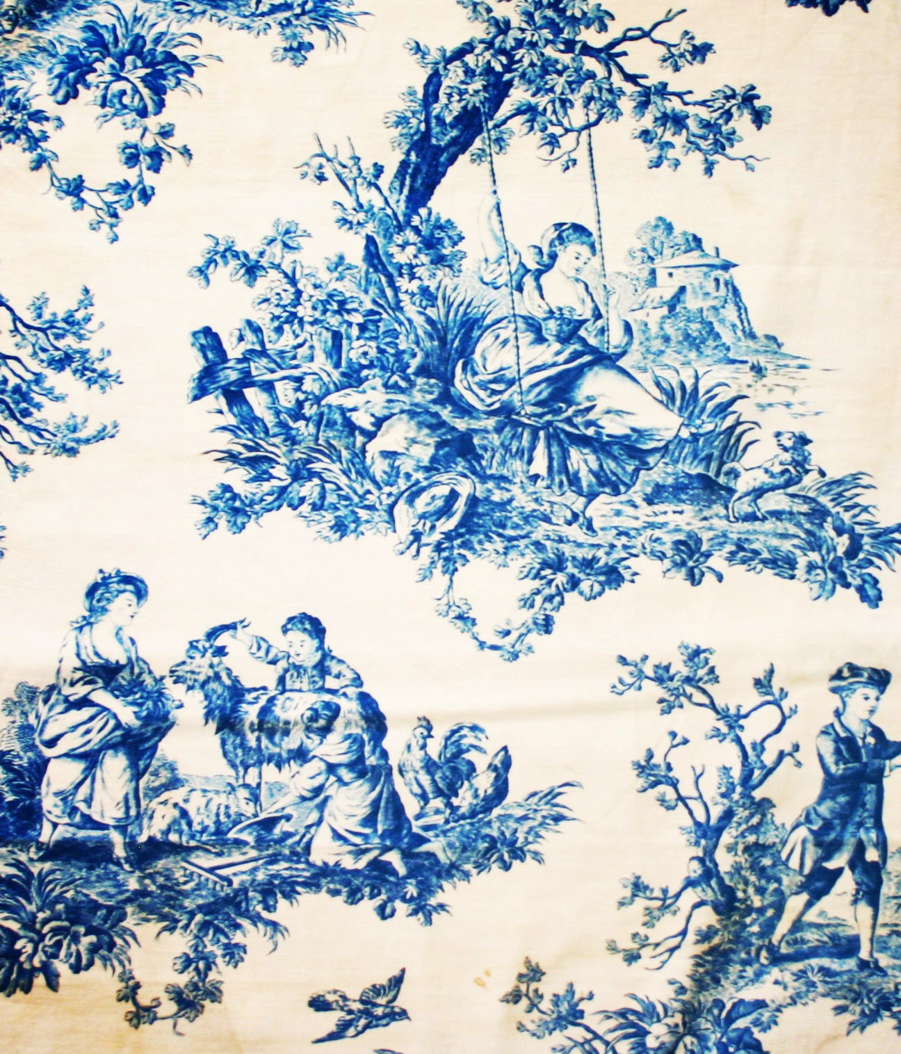 Unraveling Threads: Monochrome Pictorial Prints - The Glorious Toiles ...