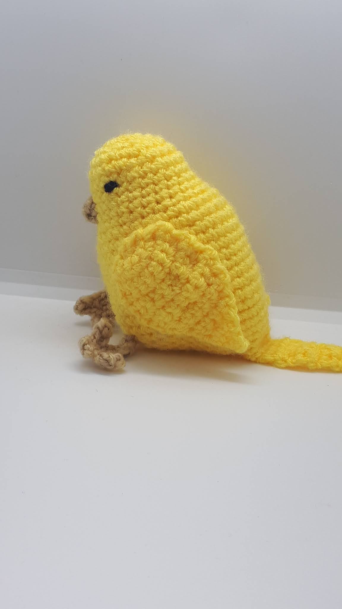 Dippy Cat Crochet: Free crocheted canary pattern for #CanaryCraftivists