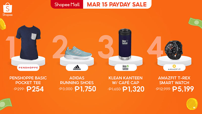 15 best deals during the Shopee 3.15 Payday Sale