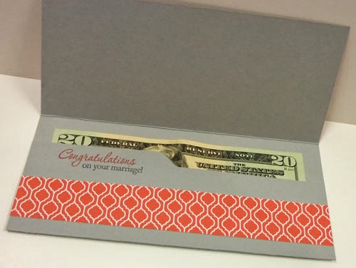 Midwest Creative: Wedding Money Holder Card