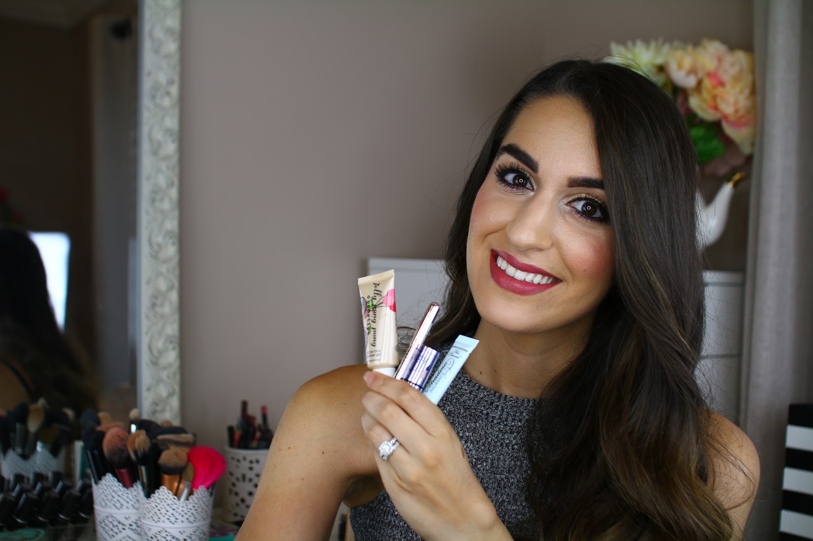 Face Full Using Only Makeup Samples Challenge! | beauty sweet | Beauty ...