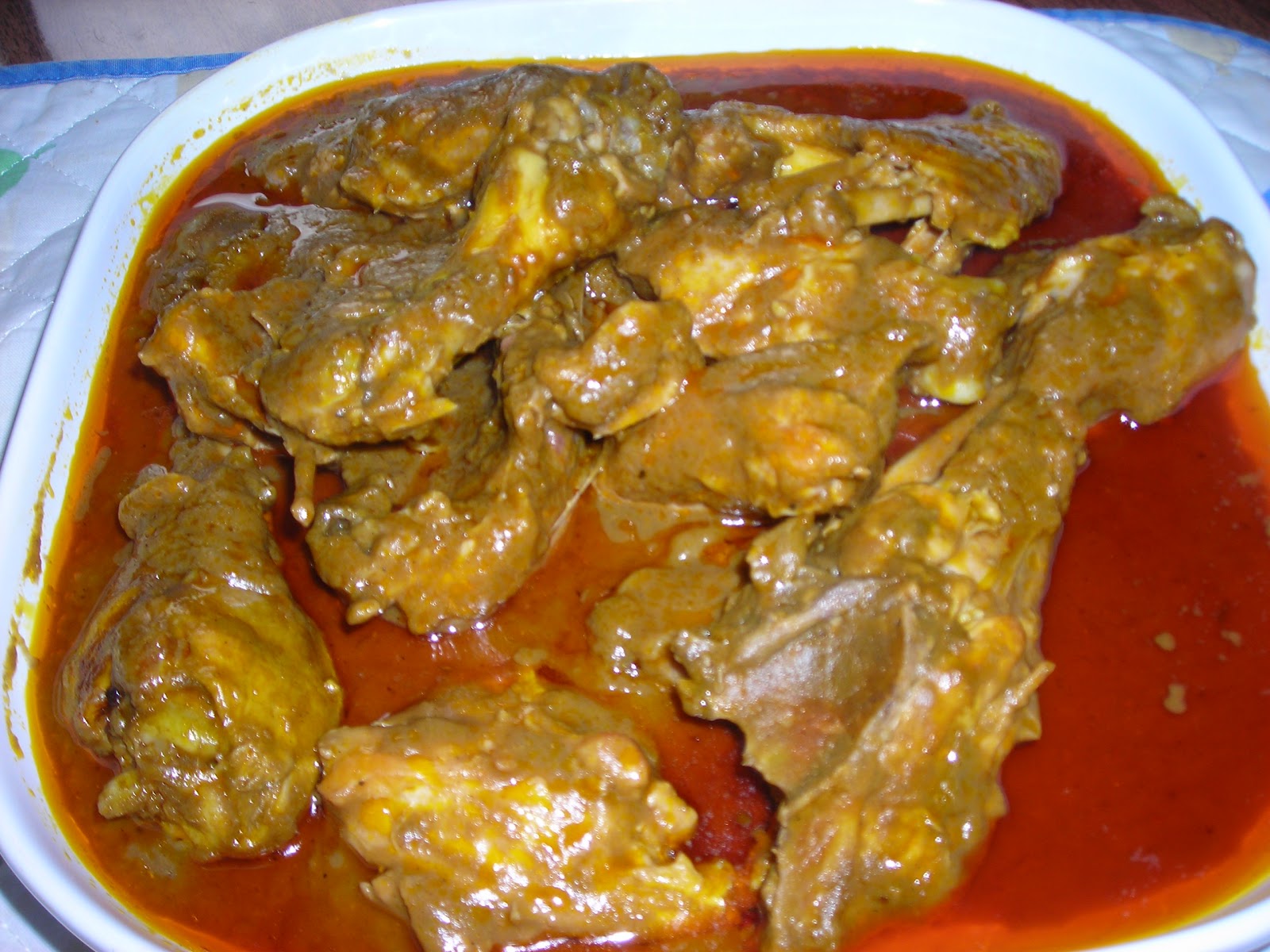 As Delícias da Marie: Moamba de galinha