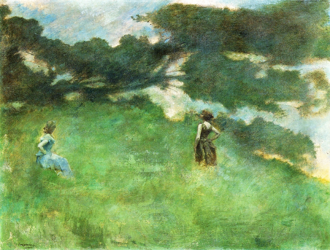 19th century American Paintings: Thomas Wilmer Dewing, ctd