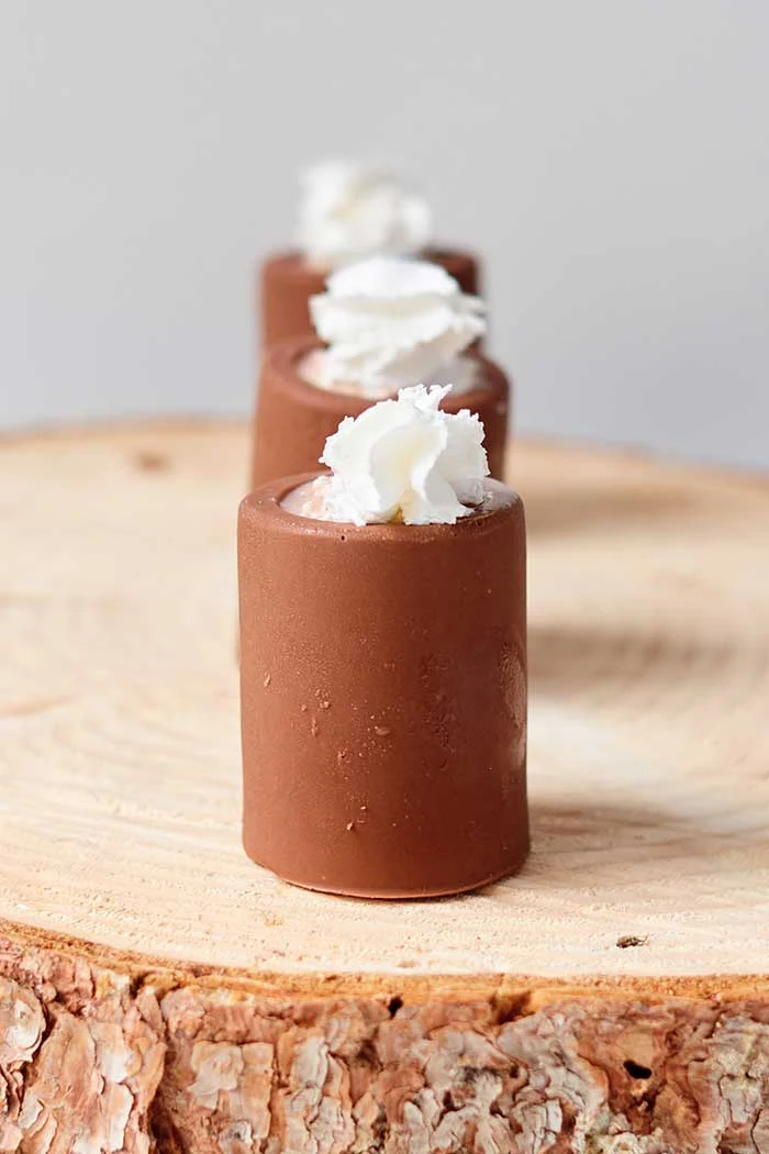 How to Make Chocolate Shot Glasses - Koti Beth