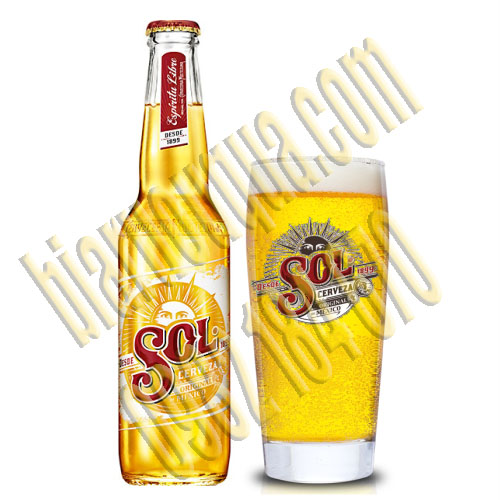 Bia Mexico Sol Cerveza Original 4.5% thùng 24 chai 330ml