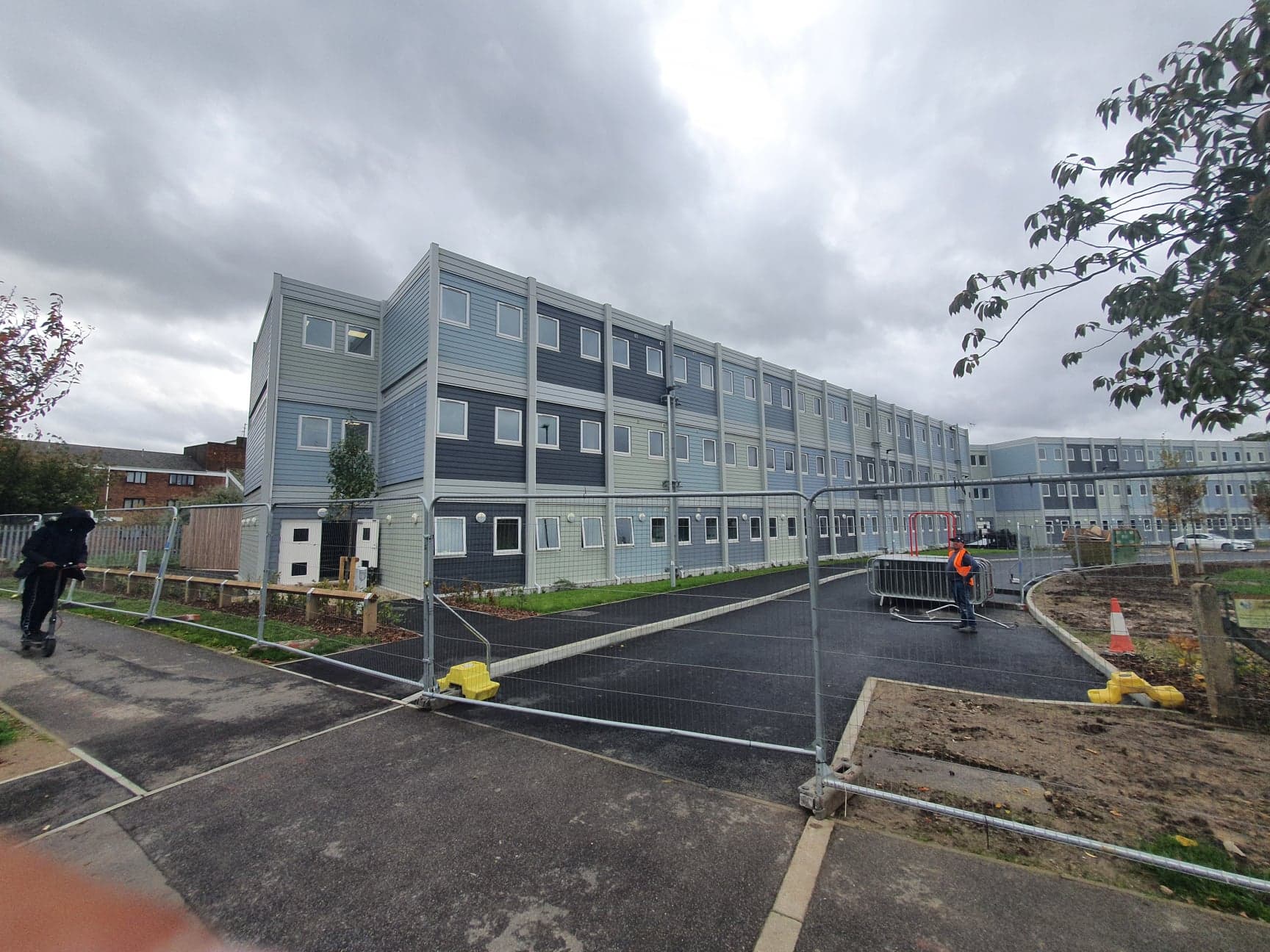 Loss of green space for the purposes of makeshift homes for the ...